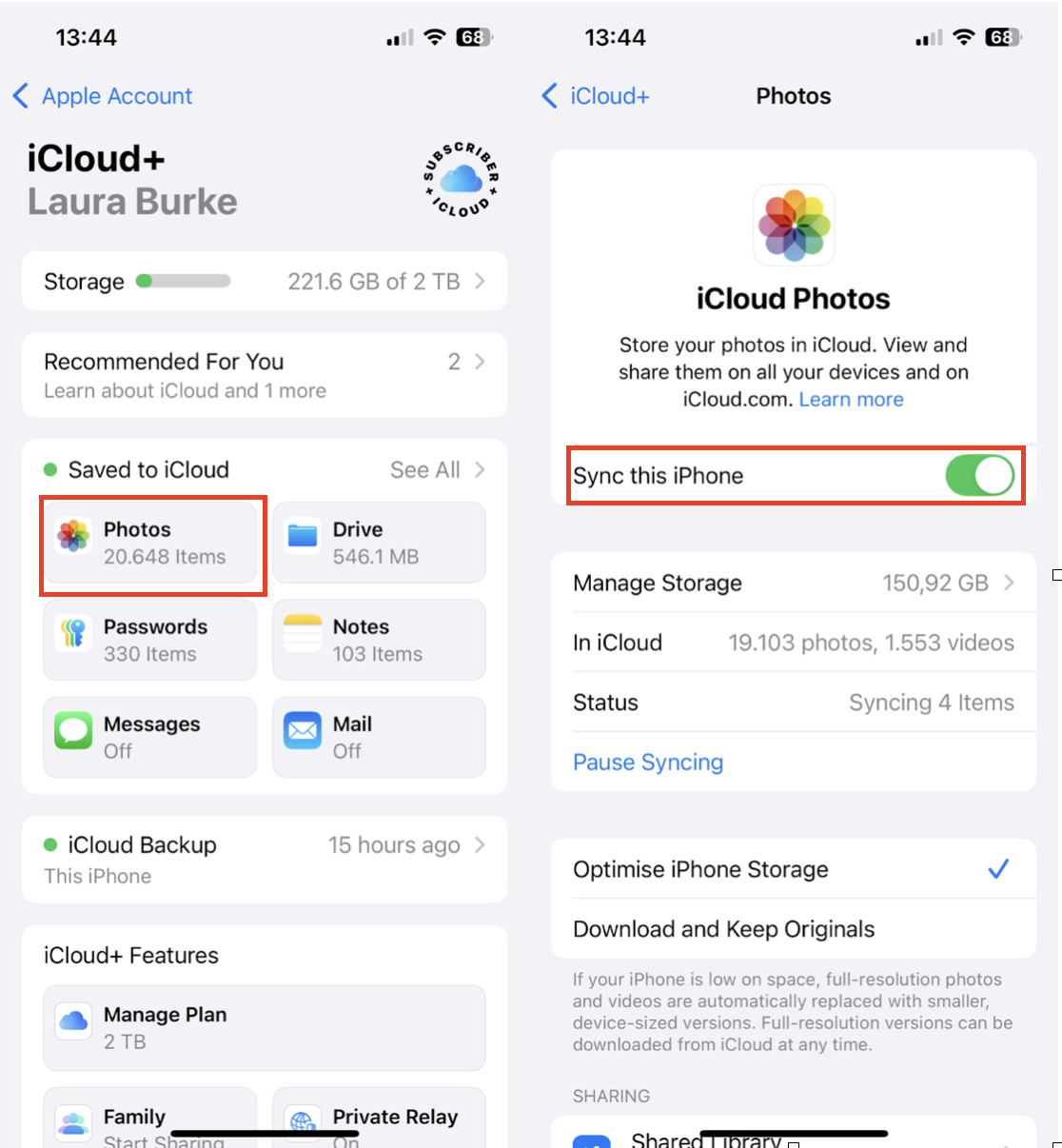 How to delete stuff from iCloud on iPhone